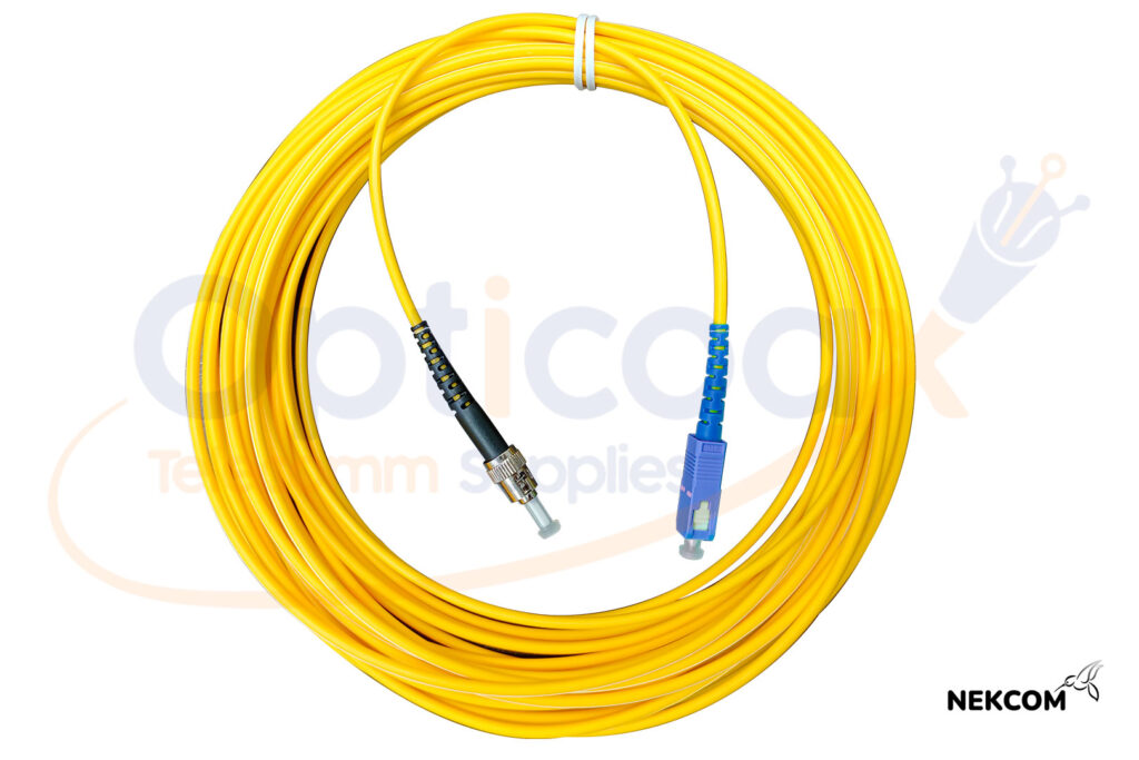 Patch Cord ST / SC Monomodo Simplex (STD) - OPTICOAX